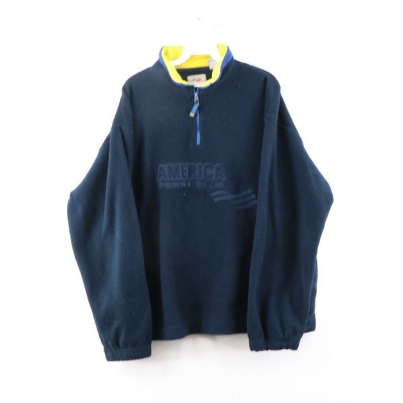 Perry Ellis | Sweaters | Vintage Perry Ellis Pullover Fleece Sweater ...